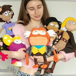 Hop Pop Plushie Amphibia Inspired Hopediah Plantar Plush, Amphibia ...