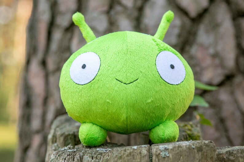 Mooncake Final Space Green Alien Handmade Plush - Etsy