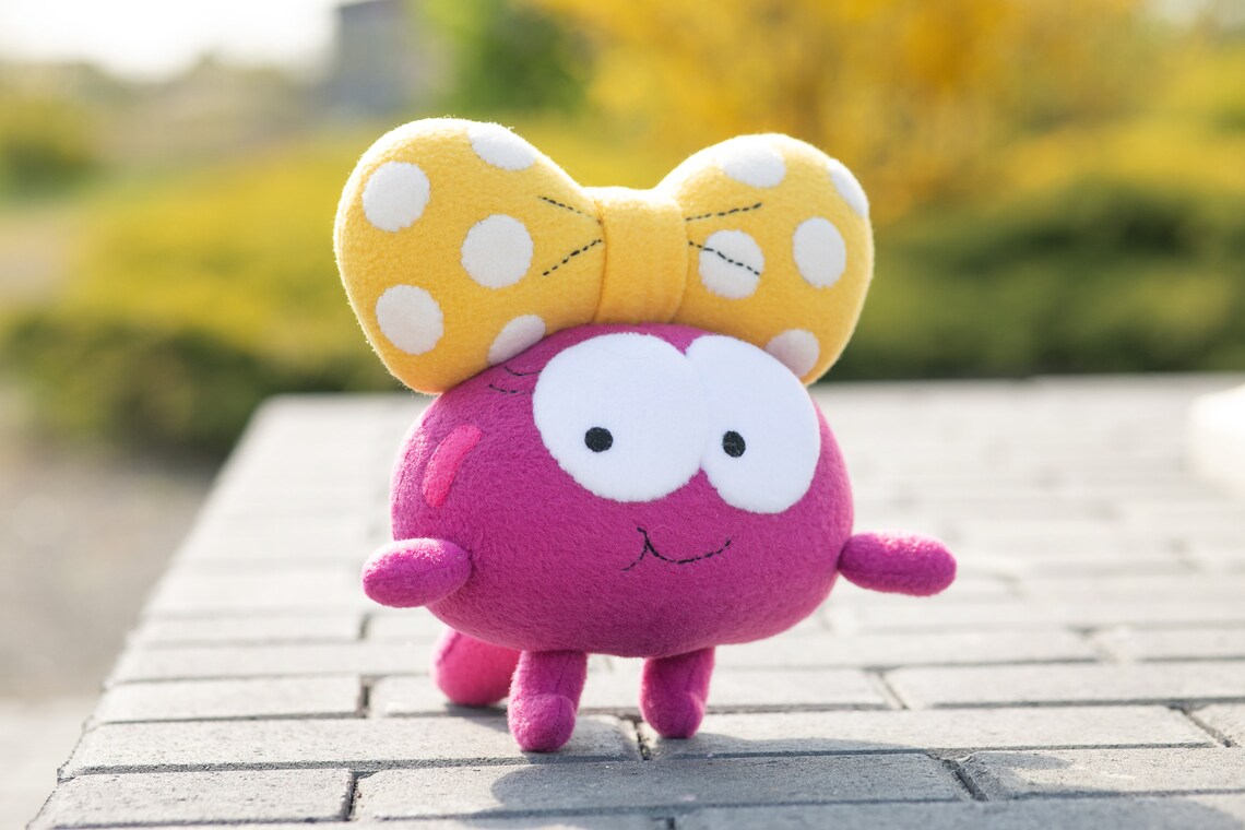 Polly With Legs Amphibia Inspired Handmade Plush Toy 8.5 in - Etsy Finland