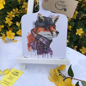 Fox Chopping Board Picture Chopping Board Wildlife Cutting Board ...