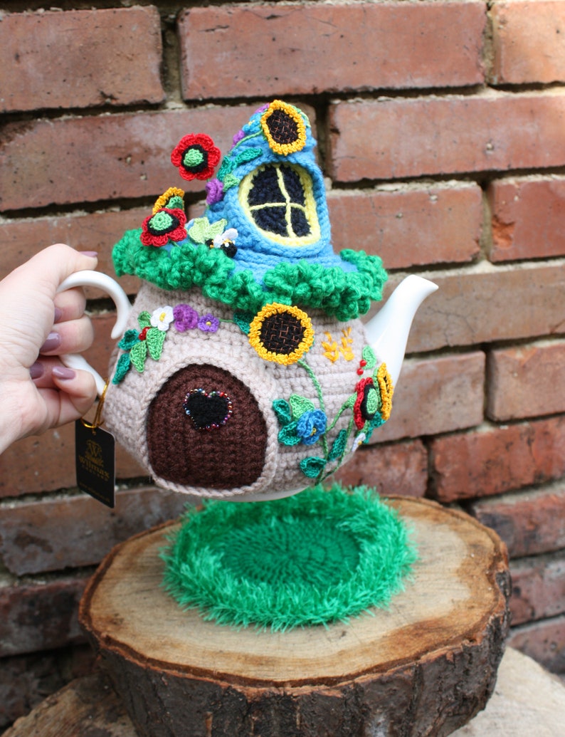 Fairy House Teapot Cosy Tea Cozy Tea Party Decor Teapot | Etsy