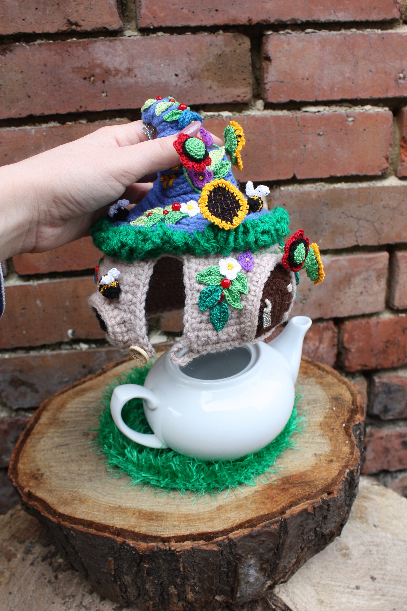 Fairy House Teapot Cosy Aromatic Tea Cozy Tea Cozy - Etsy