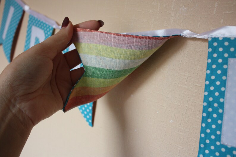 Banner Happy Birthday Party Decoration Wall Decoration - Etsy