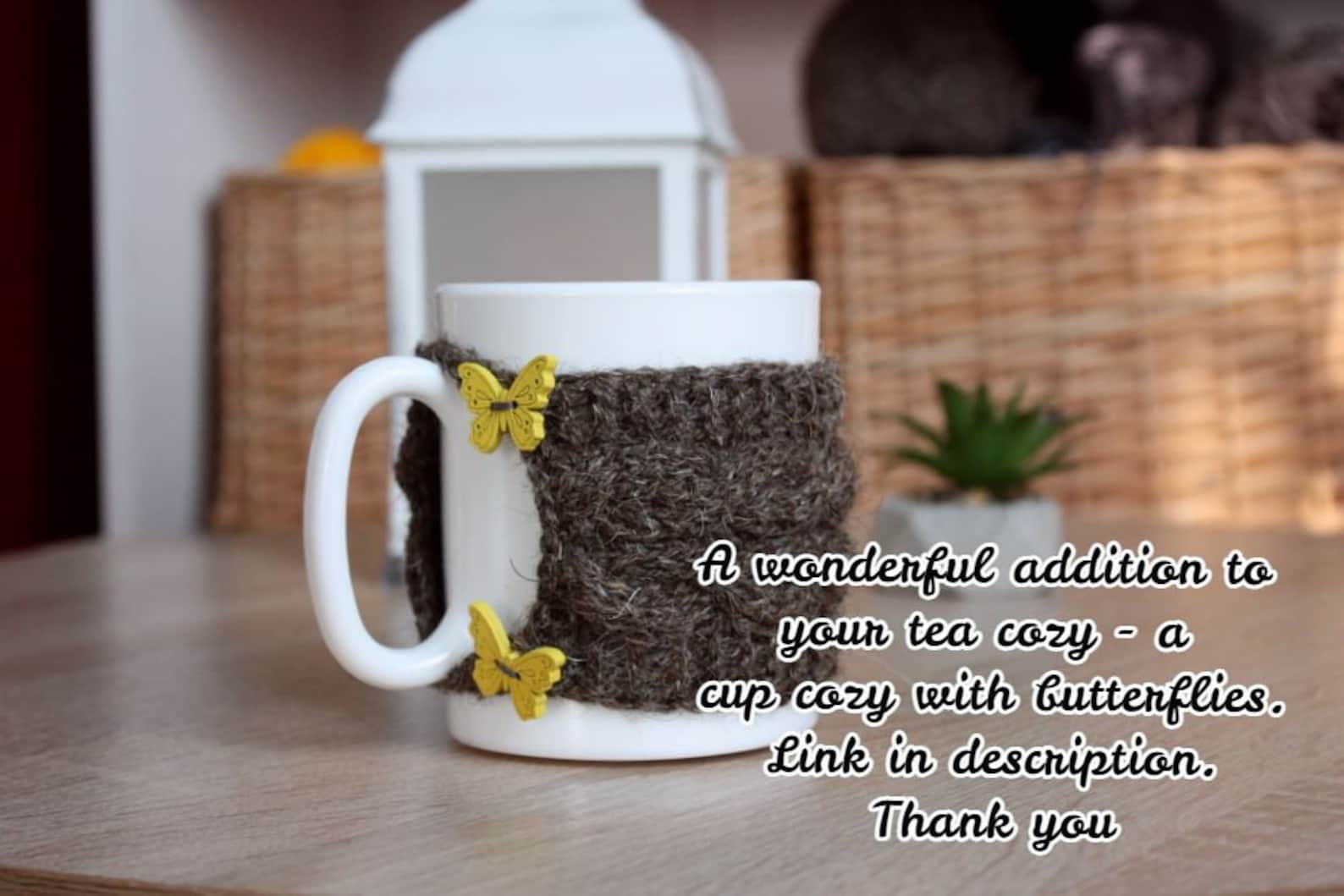 Country Tea Cozy, Teapot Warmer, Wool Tea Cosy, Small Teapot, Tea Lover ...