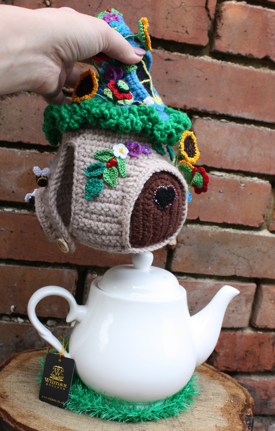 Fairy House Teapot Cosy Tea Cozy Tea Party Decor Teapot | Etsy