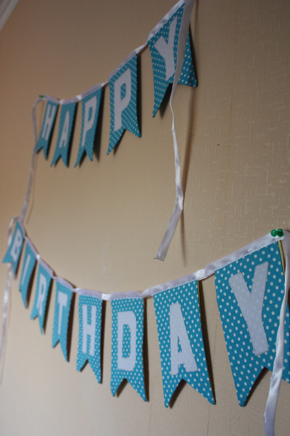 Banner Happy Birthday Party Decoration Wall decoration | Etsy