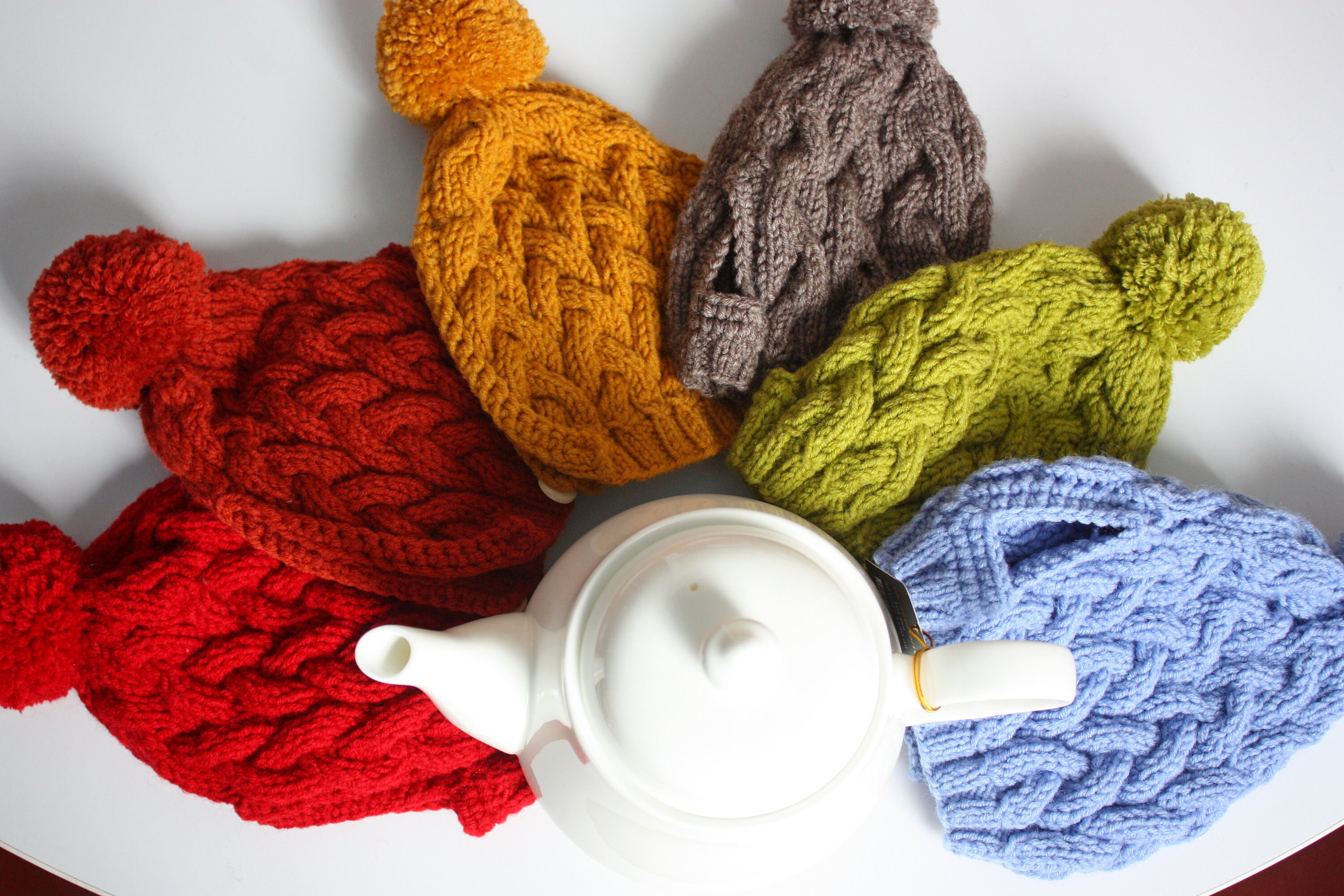 Tea cozy for teapot 4-6 cup tea cozy with pom pom teapot | Etsy