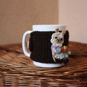 Mug Cozy With Lama, Mug Sweater, Mug Cozy, Mug Warmer, Lama Mama Mug ...