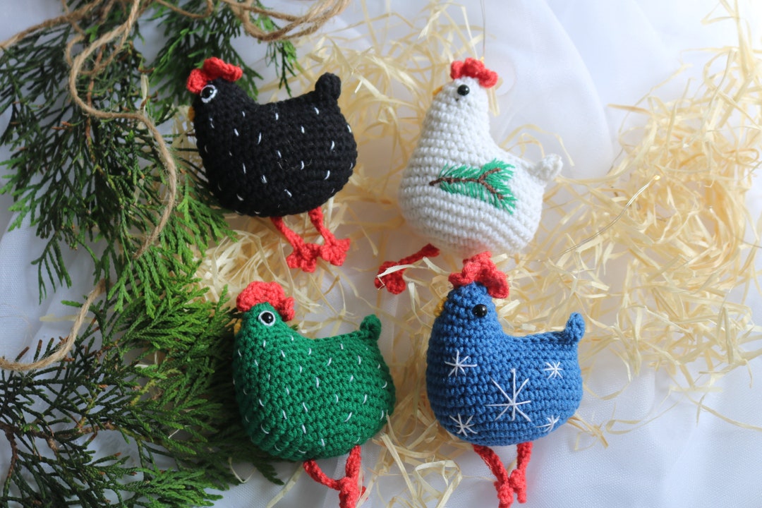 Chicken, Christmas Tree Ornament, Tree Decorations, Christmas Gift ...