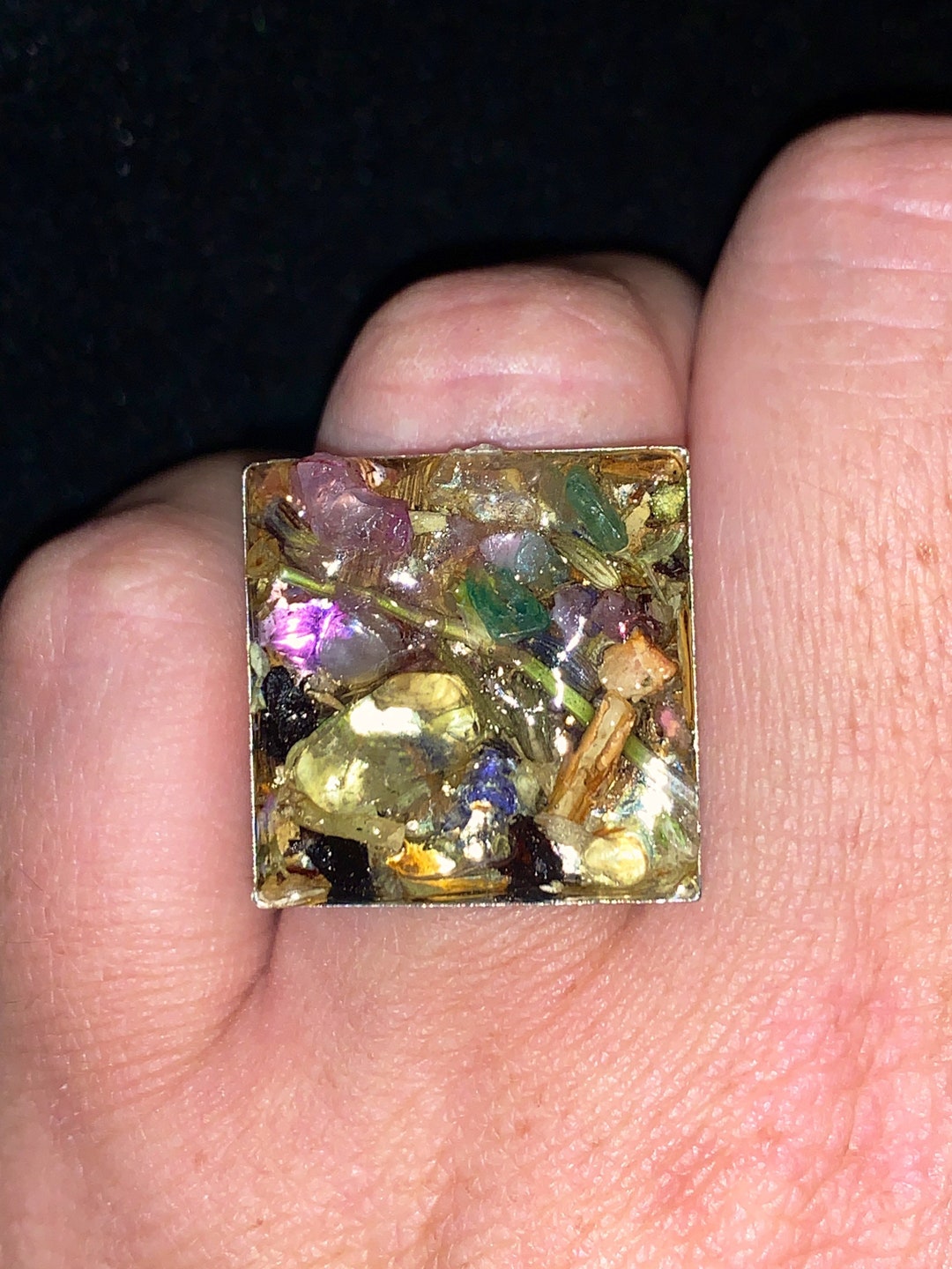 Happiness Spell Ring/ Preserved Happiness Spell Ring/ Pure Joy Spell ...