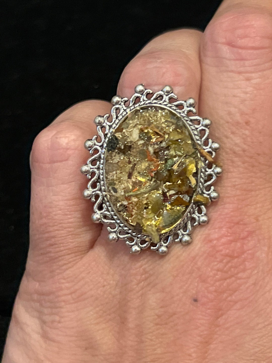 Confidence Spell Ring/preserved Confidence Spell Ring/ Spell Ring ...