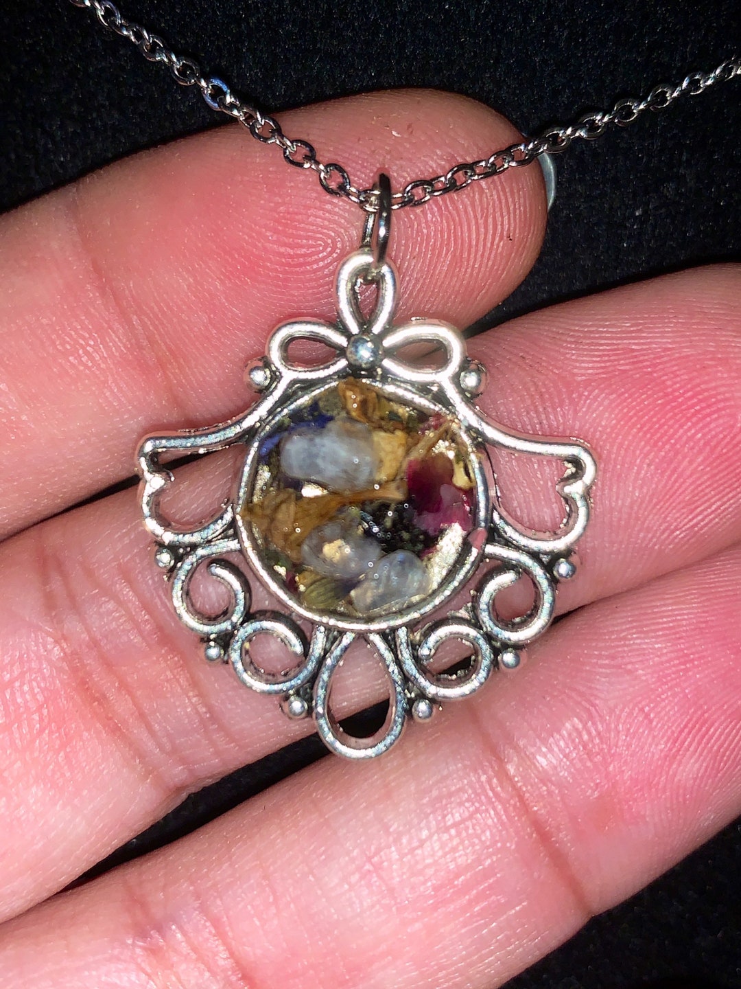 Psychic Spell Necklace/ Preserved Connect to Your Higher Self Spell ...