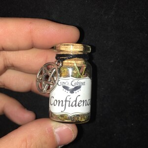 Confidence Pocket Spell/ Pocket Spell Vial / Confidence Spell Vial ...