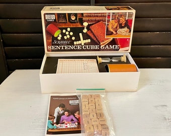 Scrabble Sentence Cube Game - Etsy
