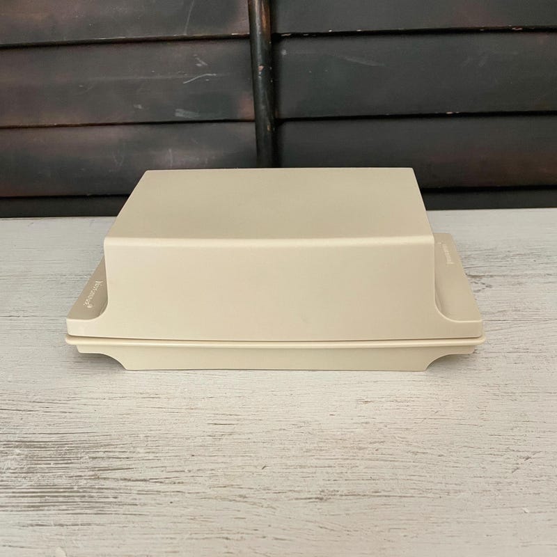 Vintage Tupperware Butter Dish - Etsy