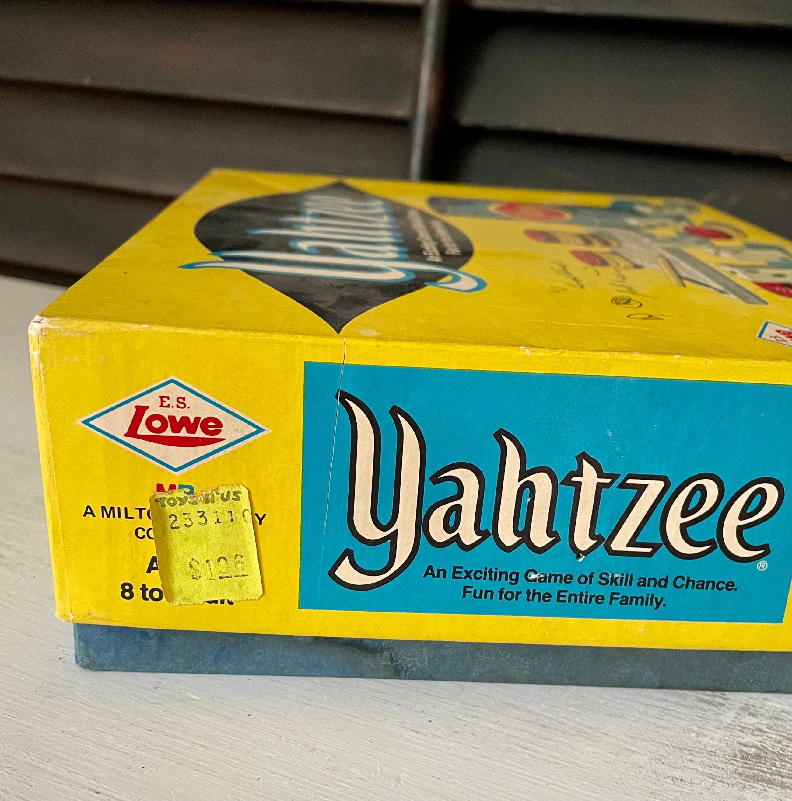 Yahtzee Game-1971 Version in Original Box-e.s. Lowe Company-e950 - Etsy
