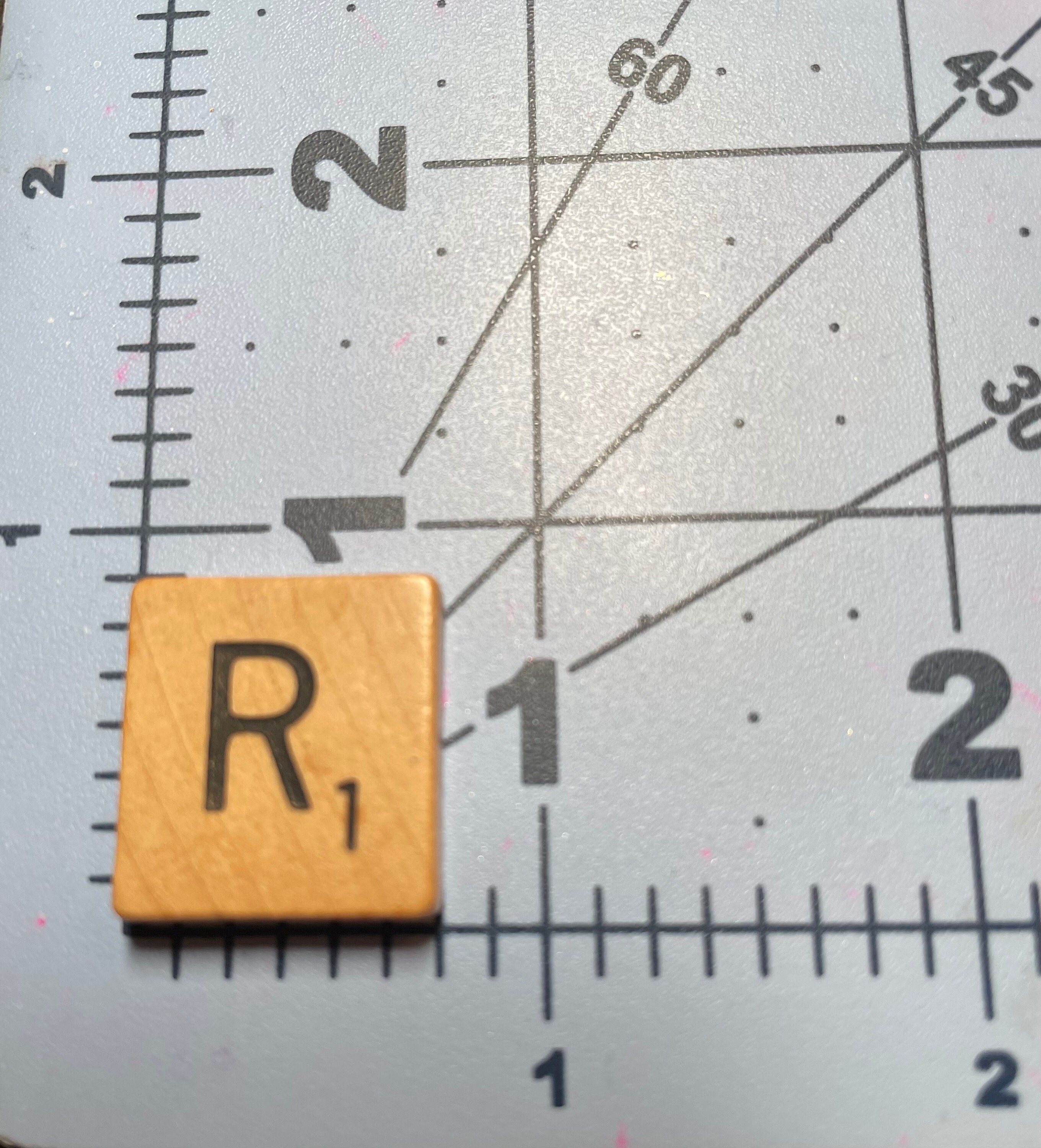 Vintage Scrabble Tiles: Authentic 1950s Wood Game Pieces - Etsy