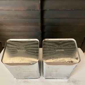 Masterware Chrome Canister Set-1960s Chrome Canisters-midcentury ...