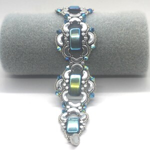 DIY Beading Tutorial Bracelet With Arcos Par Puca and Carrier - Etsy UK