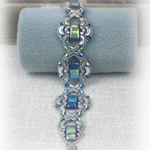 DIY Beading Tutorial Bracelet With Arcos Par Puca and Carrier - Etsy UK