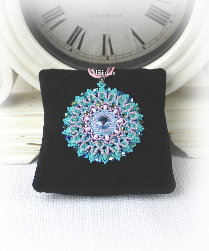 Diy Pendant Tutorial mabel Pattern With Miniduo | Etsy