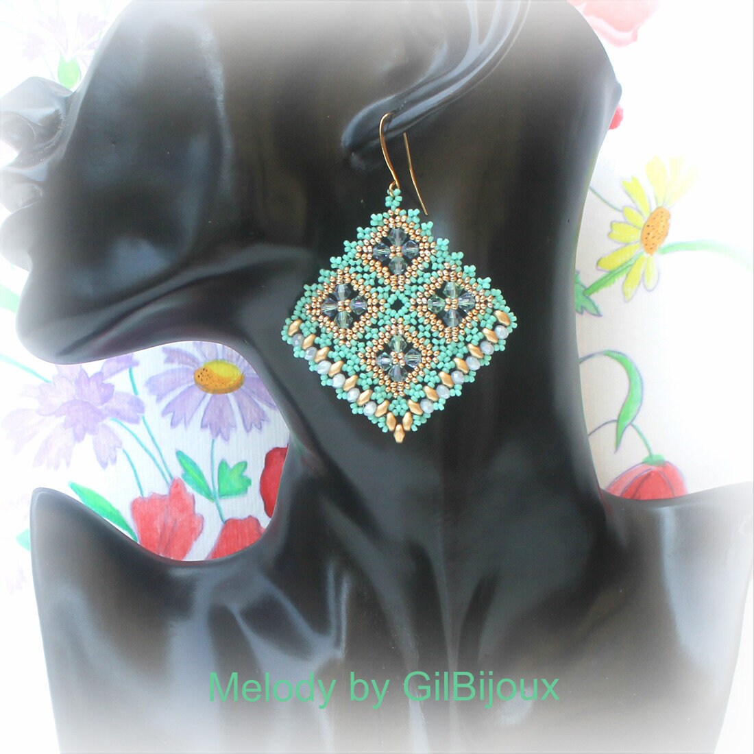 DIY Earrings Patterns and Tutorials for Beading | Etsy