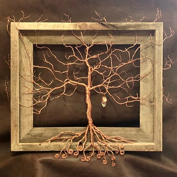 Copper Wire Tree - Etsy