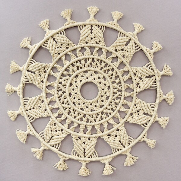 Macrame Mandala - Etsy
