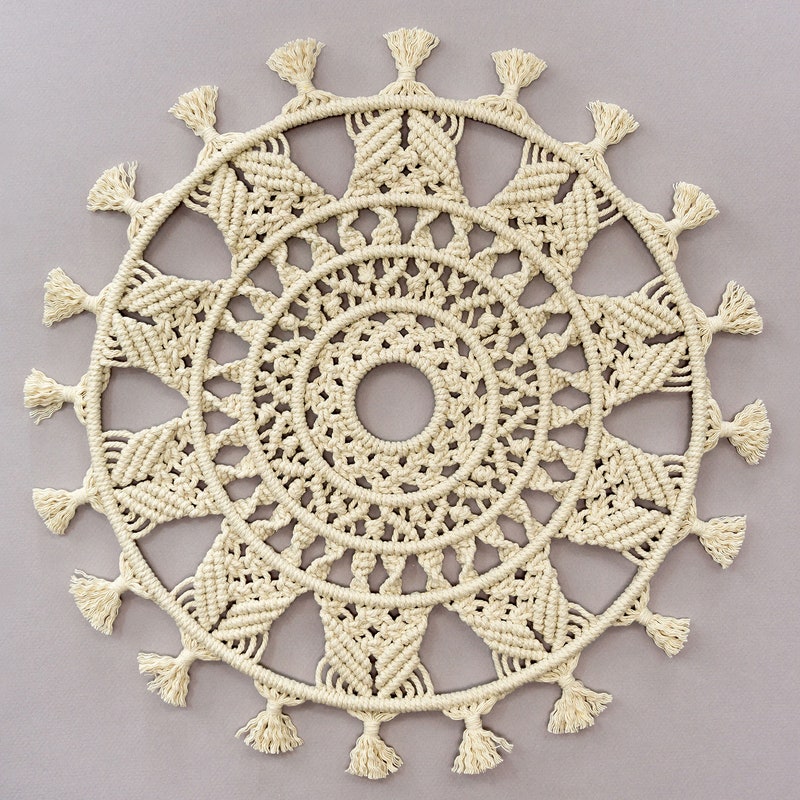 Macrame Mandala - Etsy