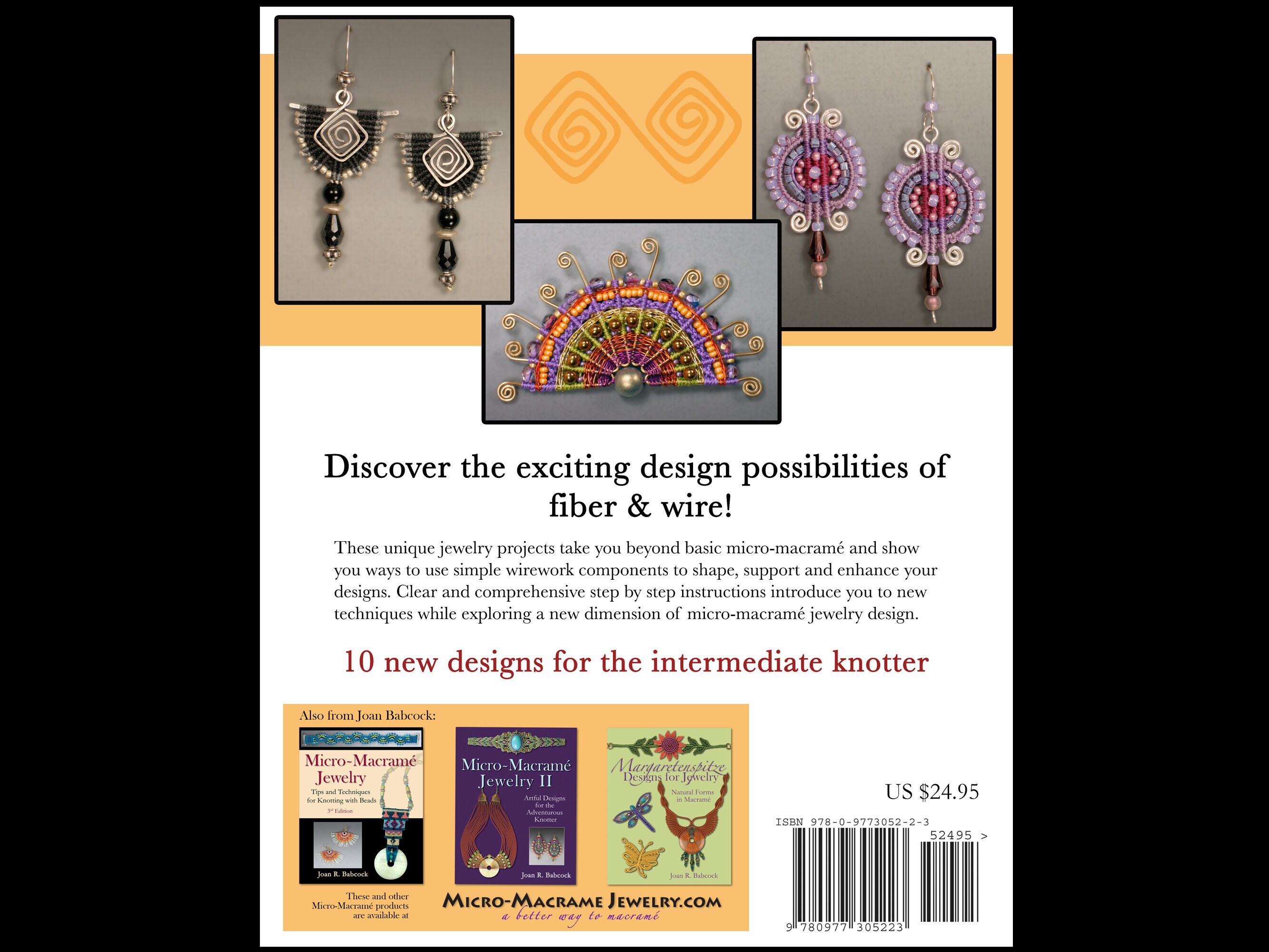 Wired Micro-macramé Jewelry, Enhancing Fiber Designs With Wire - Etsy