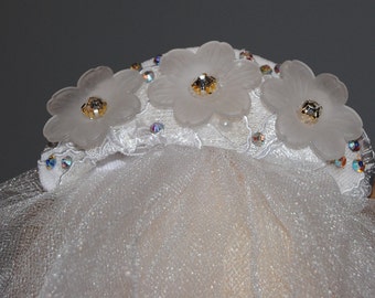 Communion headpiece | Etsy