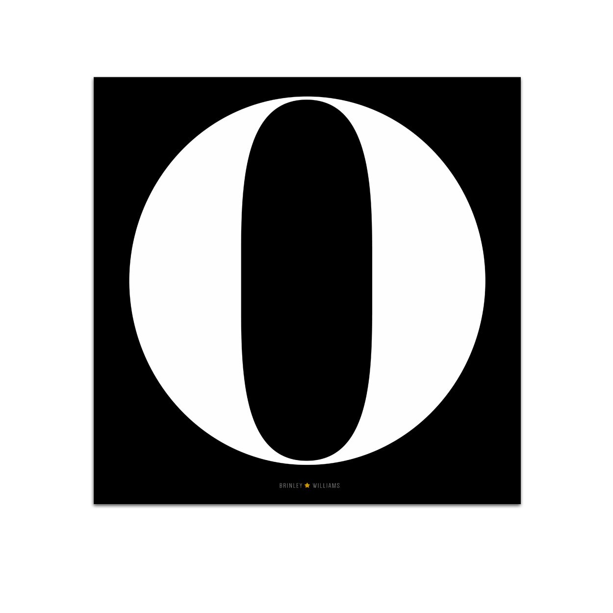 Letter O Print Digital Wall Art Alphabet Typgraphy Black - Etsy