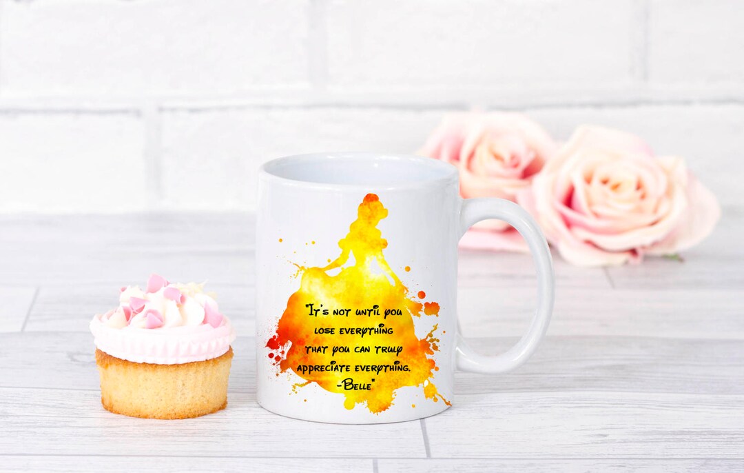 Beauty and the Beast Belle Mug - Etsy