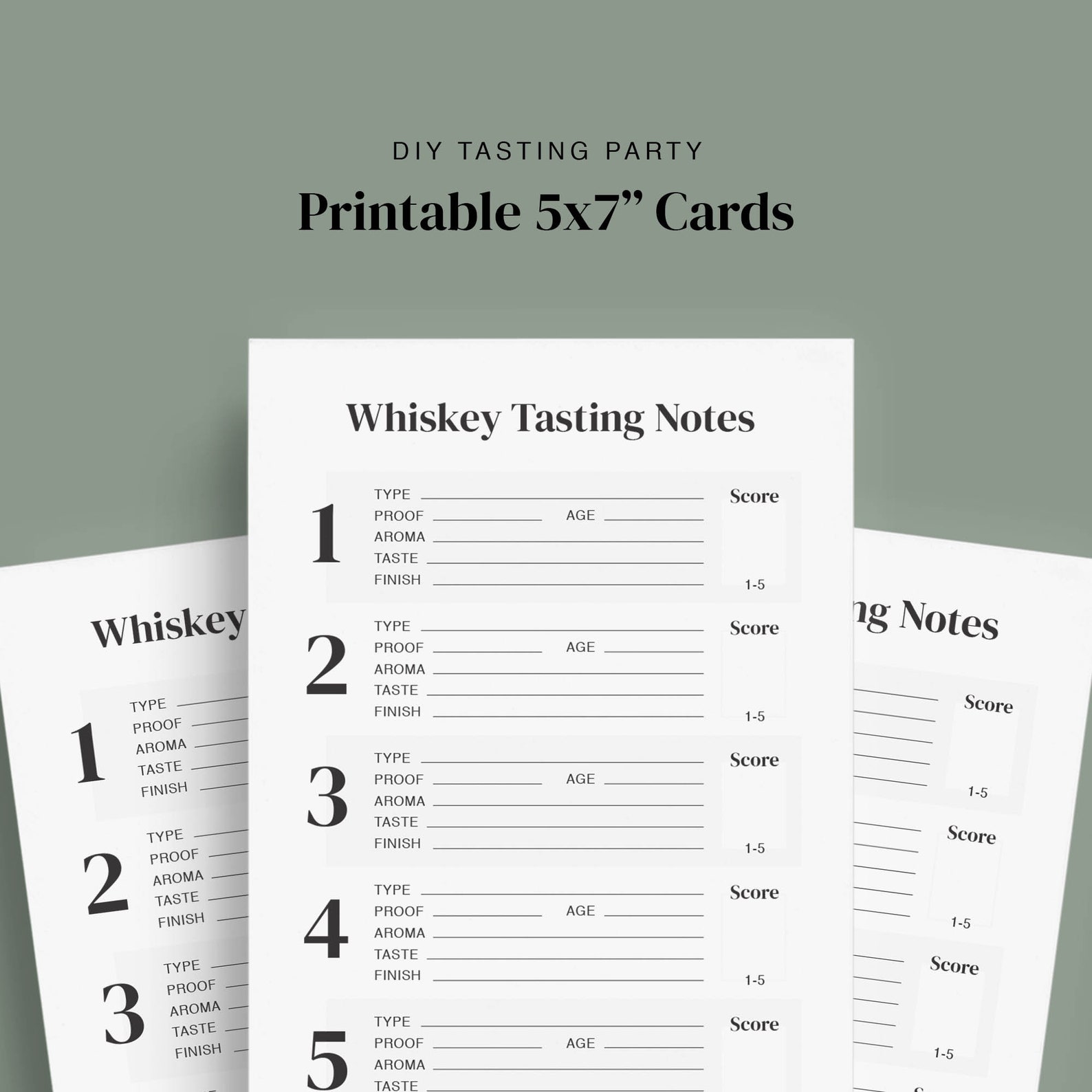 Printable Whiskey Tasting Score Cards Whiskey Tasting Party Tasting ... Printable Whiskey Tasting Score Cards Whiskey Tasting Party Tasting ...