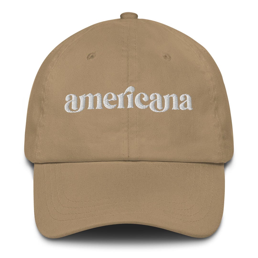American USA Dad Hat Patriotic Apparel Neutral Unisex Hat Gift for Her ...