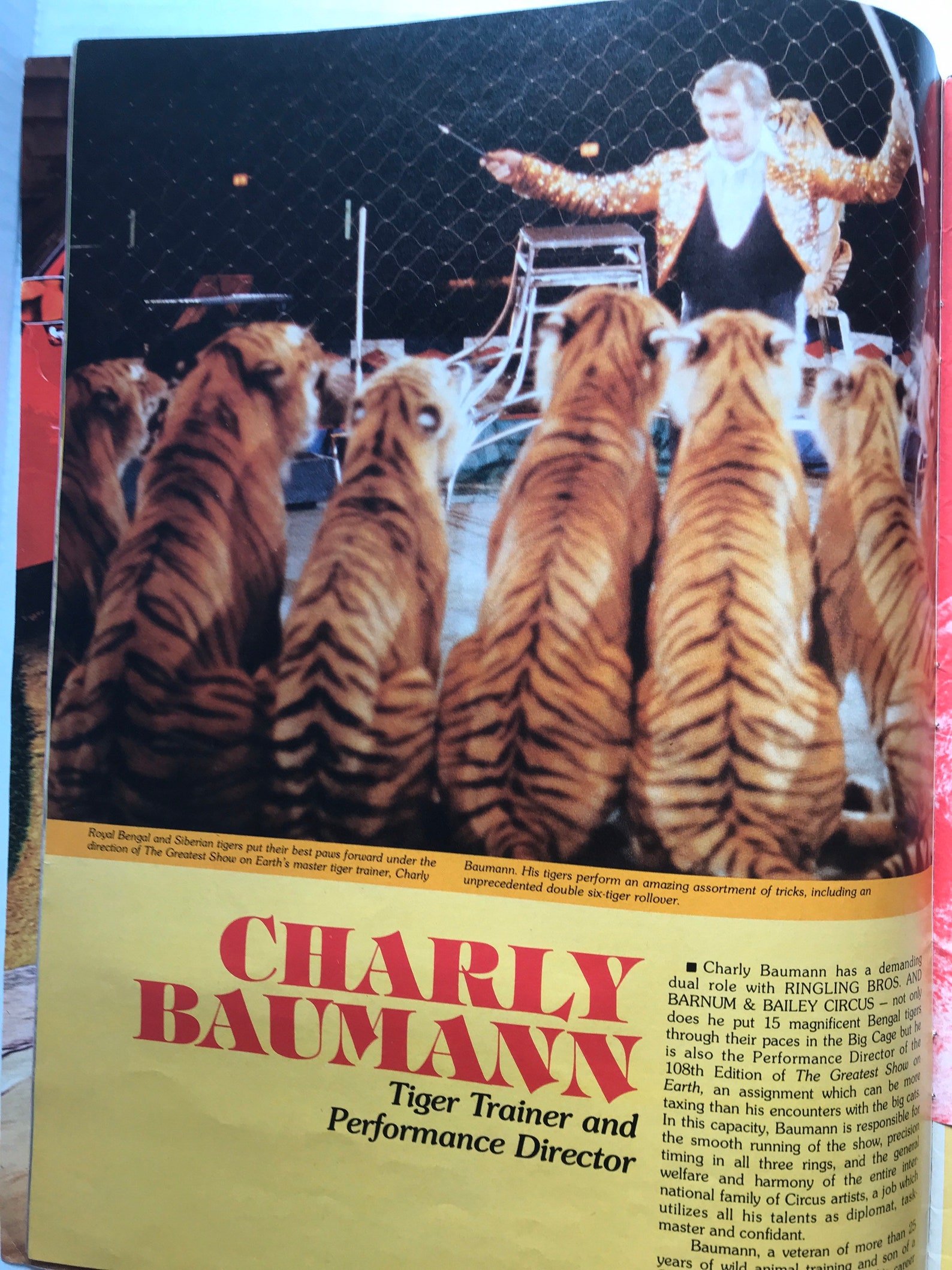 Ringling Brothers, Barnum and Bailey Circus Souvenir Program 1979 ...