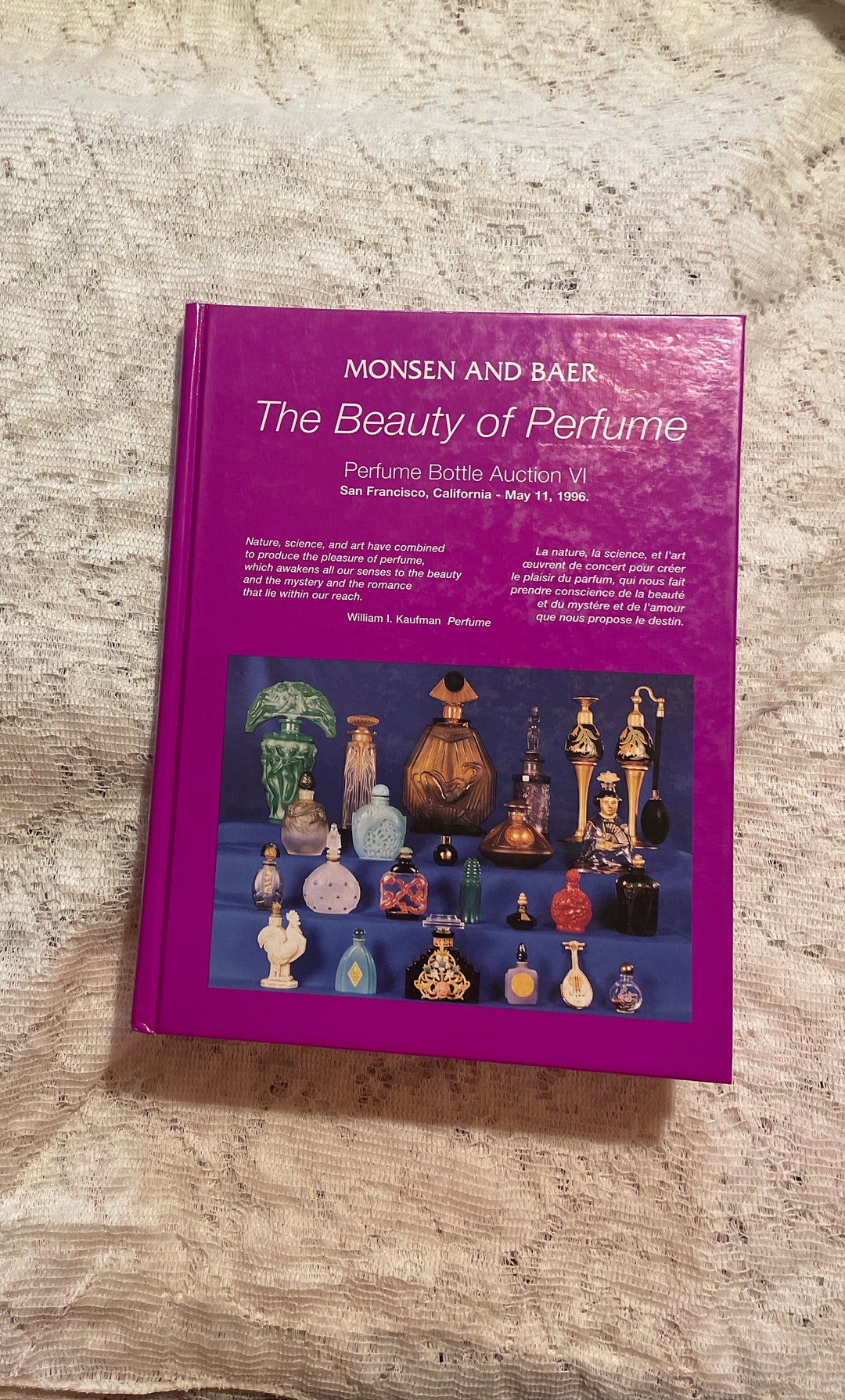 The Beauty of Perfume Bottle Auction VI 1996 Monsen and Baer Color ...