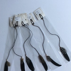 Feathered Hair Clips Decorative Accessory or Crafting Item 4 Available ...