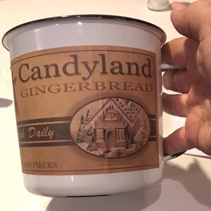 Enamelware Mugs Vintage for Drinking or Decorating, for Holiday Decor ...