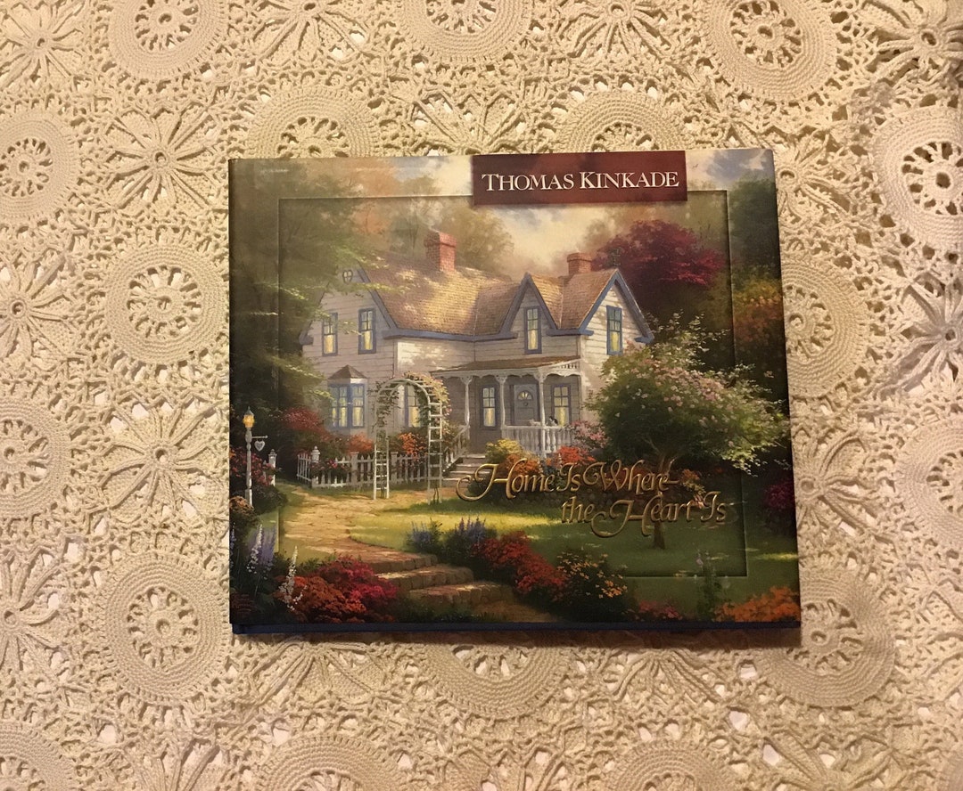 Thomas Kincade “home is Where the Heart Is” Beautiful HCDJ Book Artist ...