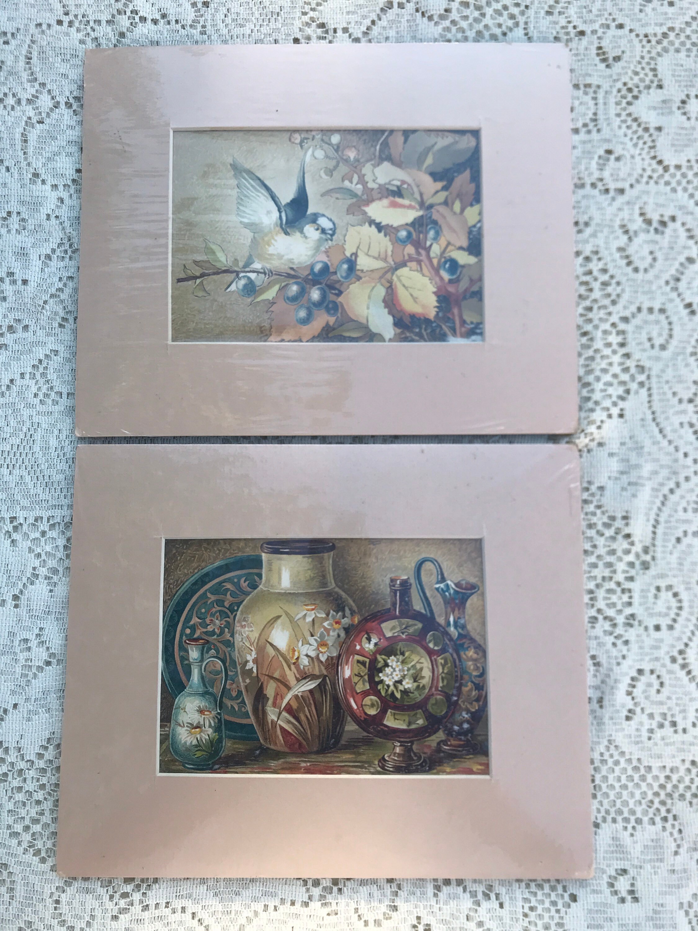 Chromolithograph Prints from 1884 China Painting by Florence | Etsy