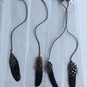 Feathered Hair Clips Decorative Accessory or Crafting Item 4 Available ...