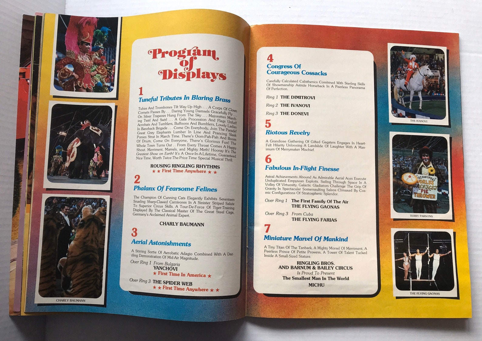 Ringling Brothers, Barnum and Bailey Circus Souvenir Program 1979 ...