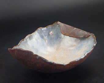 Pottery Shell Bowl | Etsy