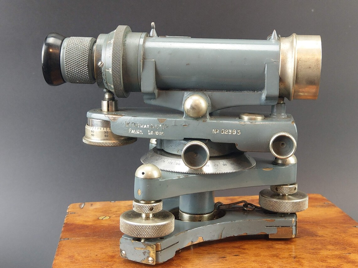 Vintage Dumpy Level By W Ottway and Co Ltd No 52383 with | Etsy