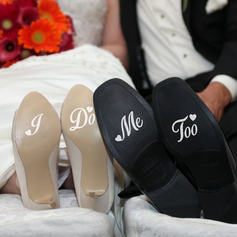 I Do Shoe Stickers - Etsy