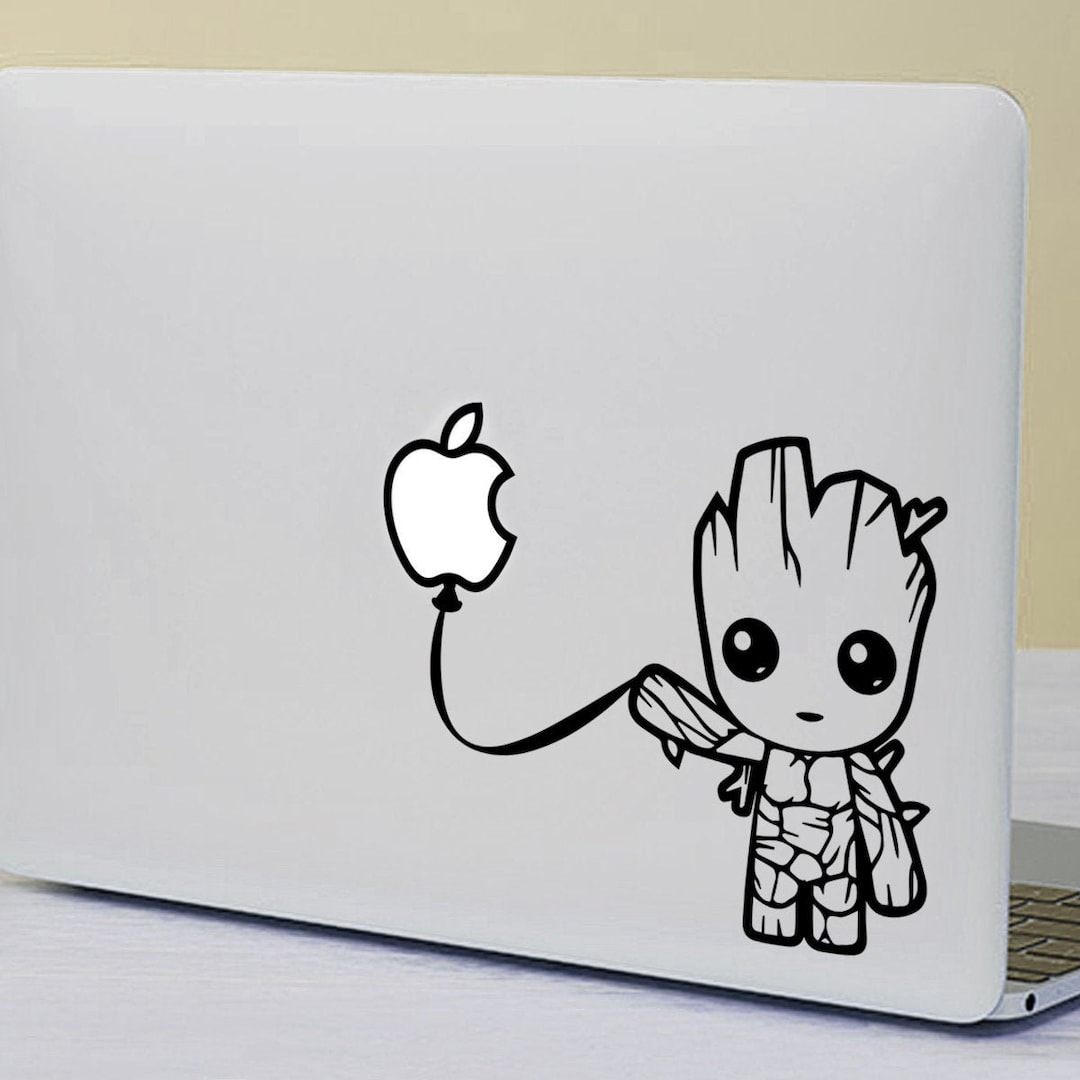 BABY GROOT | MacBook Vinyl Decal Sticker | 24 Colours Available - Etsy