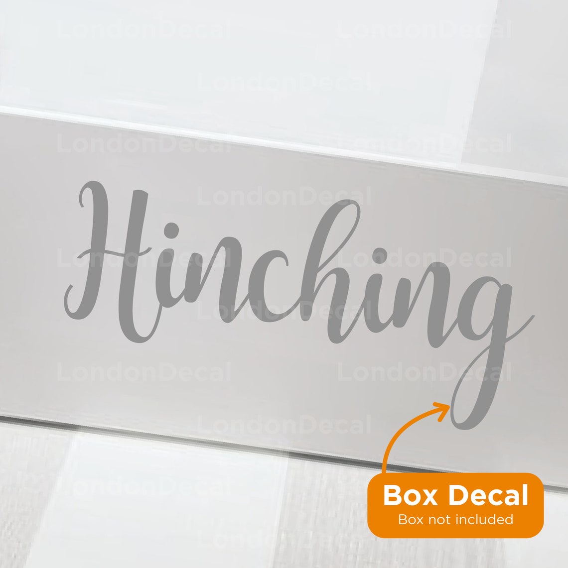 HINCHING Mrs Hinch Inspired Decals Stickers Labels type 3 - Etsy