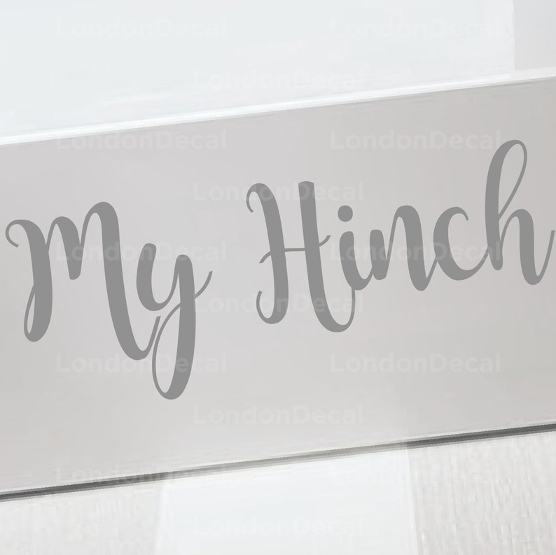 MY HINCH BOX - Mrs Hinch Inspired Decal Sticker Label (type 3) - Etsy