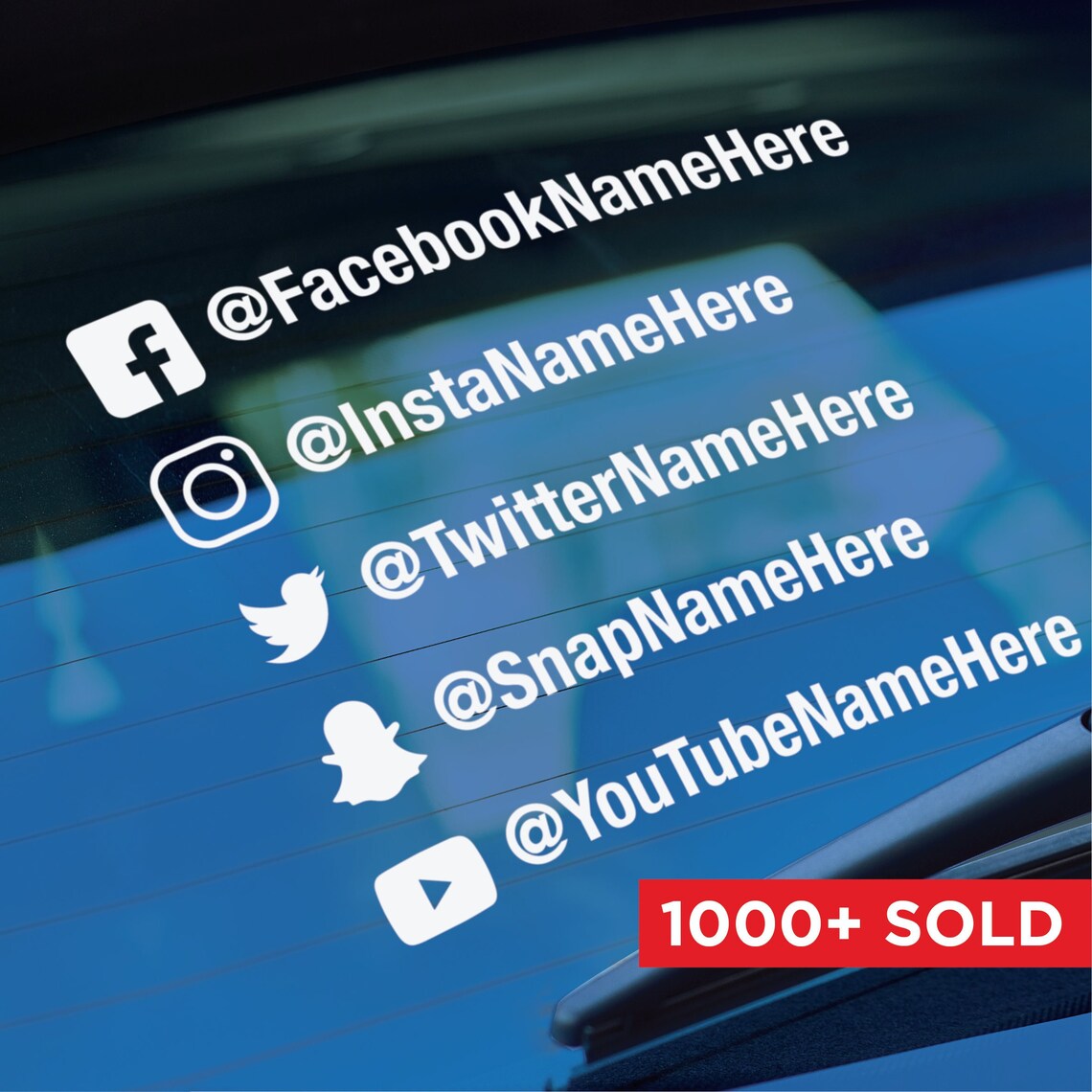 DISCORD SOCIAL_MEDIA TAGS Car Window Bumper Vinyl Decal - Etsy UK